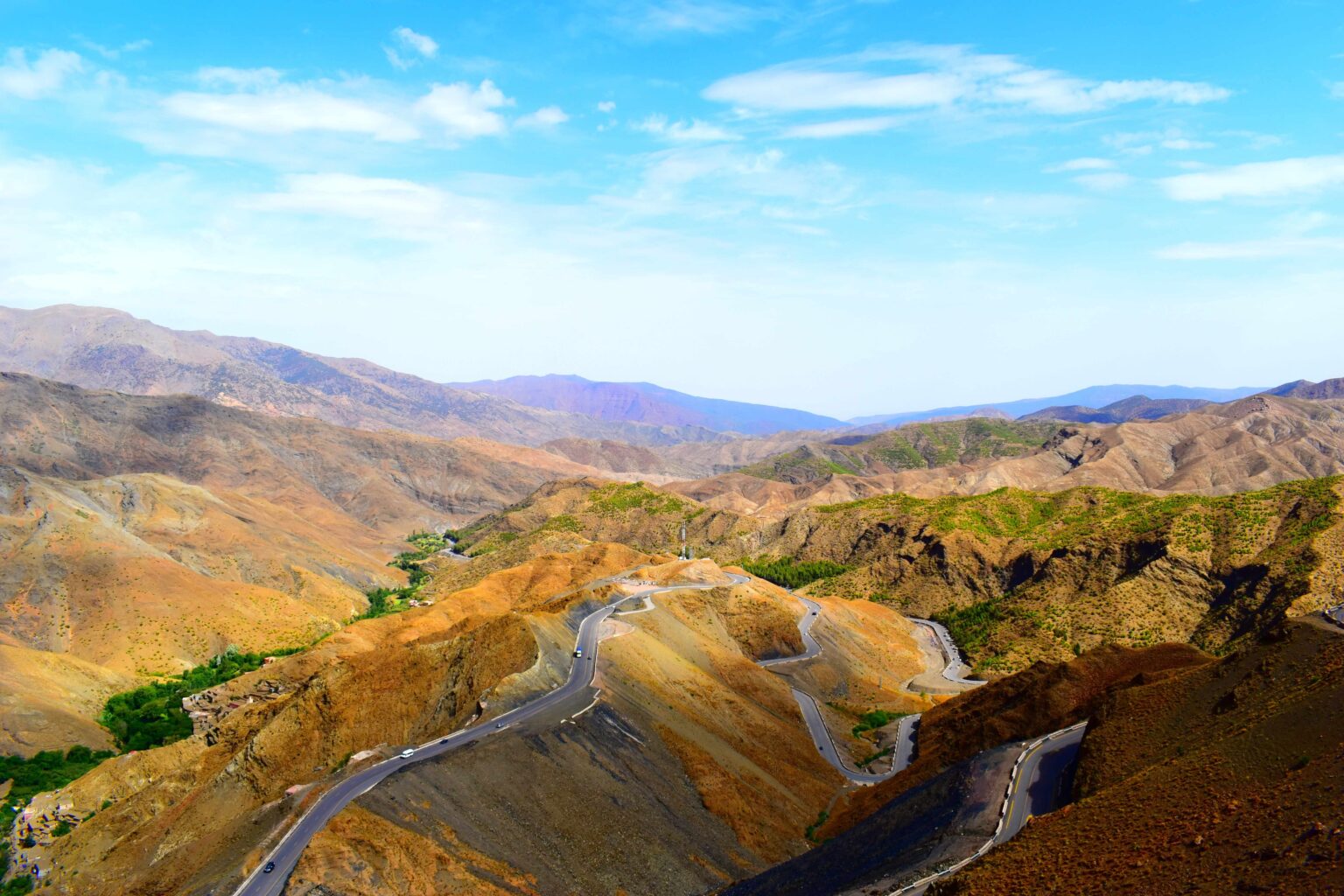 Tizi n'Tichka, an impressive road in the Atlas. - Roadstotravel