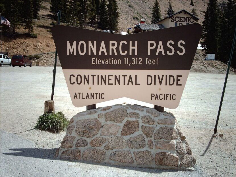 Monarch Pass, a mountain road in Colorado - Roadstotravel