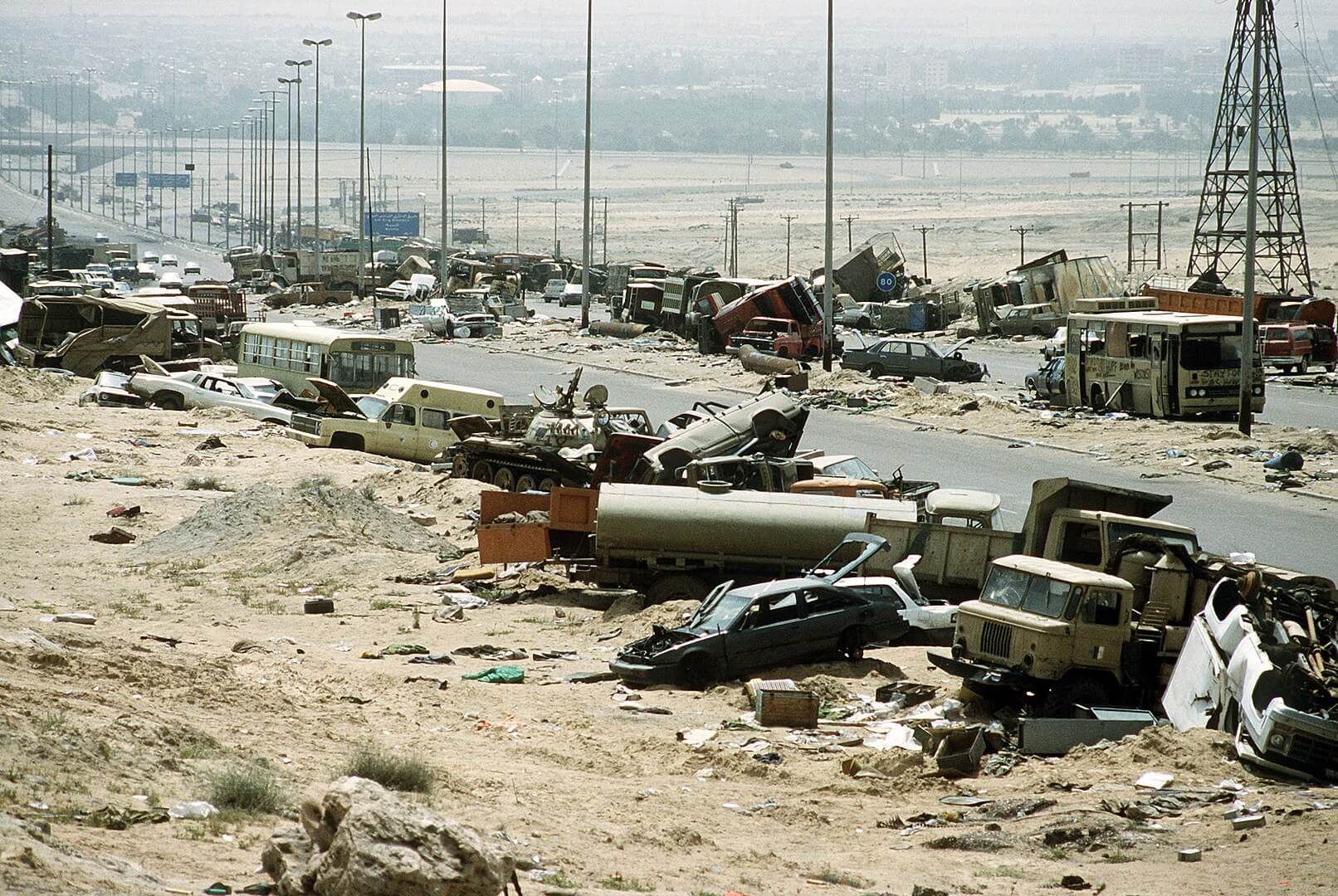 Highway of Death, a tragic memory of the Gulf War - Roadstotravel