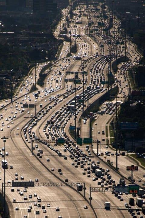 Katy Freeway, the widest road in the U.S.A. - Roads - Roadstotravel