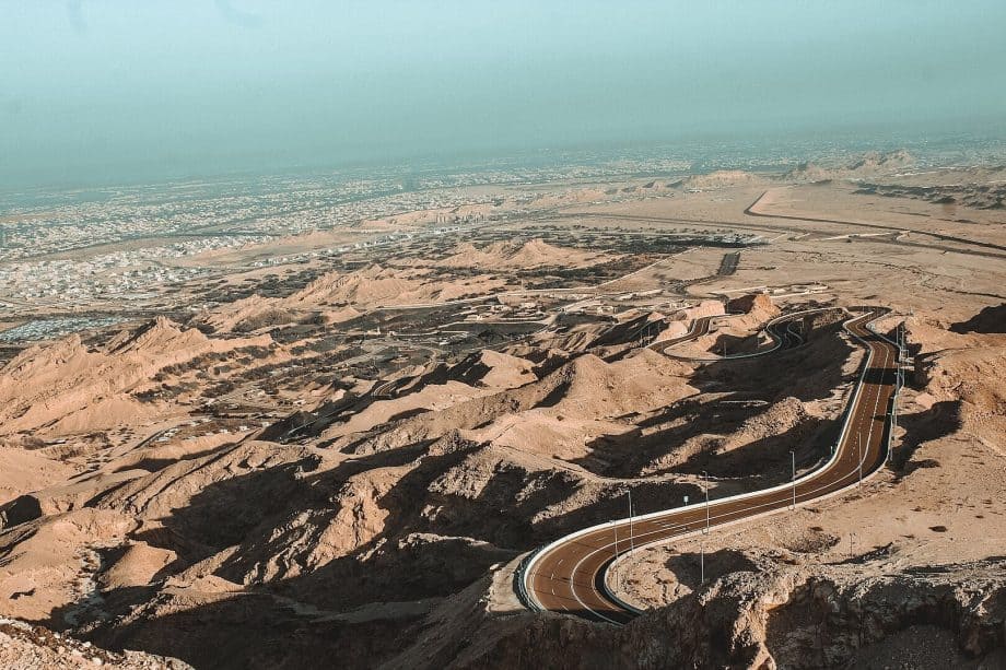 Jebel Hafeet Mountain Road, a special road in UAE - Roadstotravel