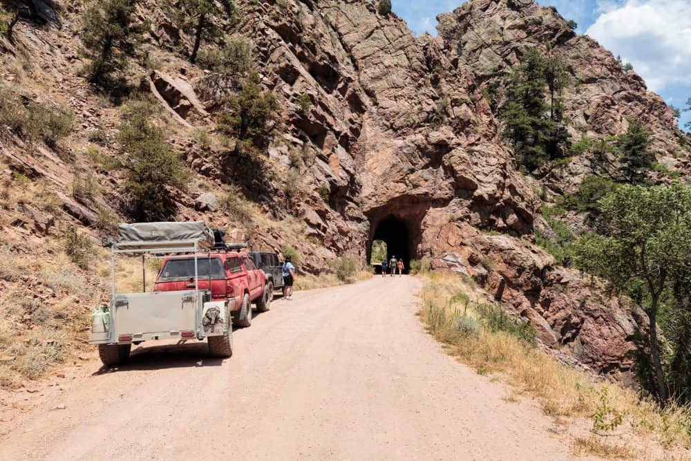 Phantom Canyon Road, an amazing road in Colorado