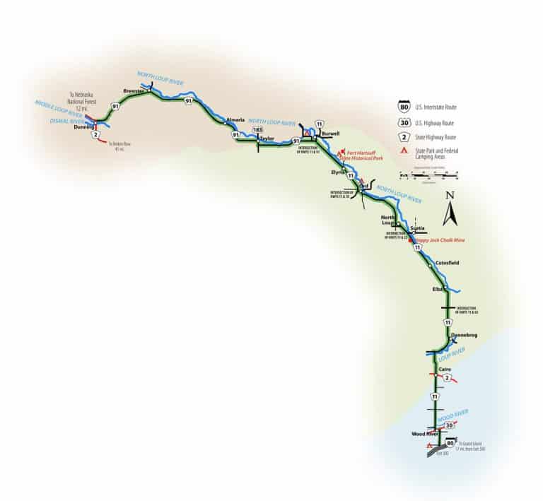 Journey Through Nebraska's Heartland: The Loup Rivers Scenic Byway