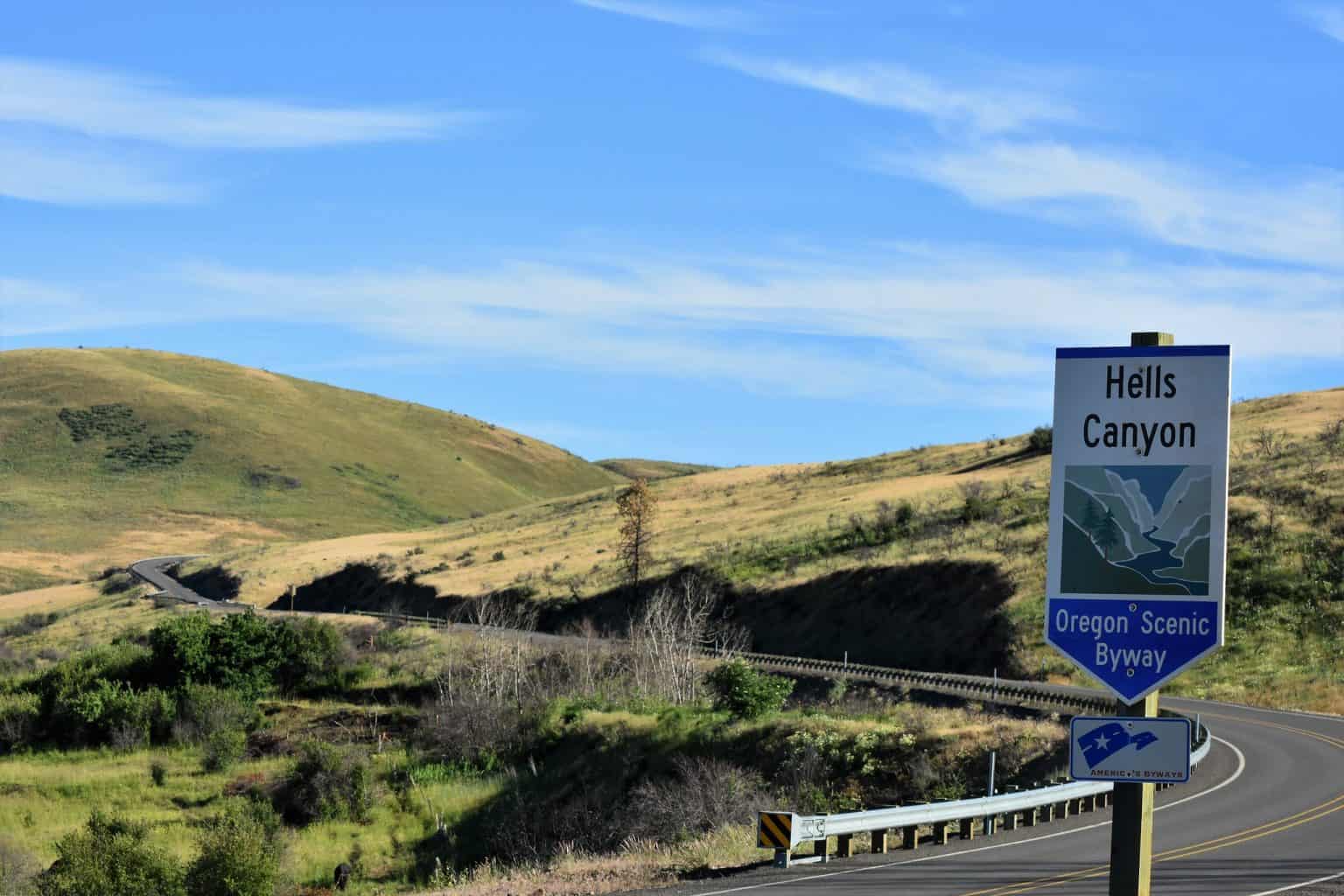 Hells Canyon Scenic Byway in Oregon